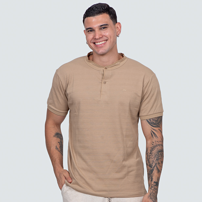 Polo Masculina Gola Padre 29570028- - Polo Masculina Gola Padre - Dixie